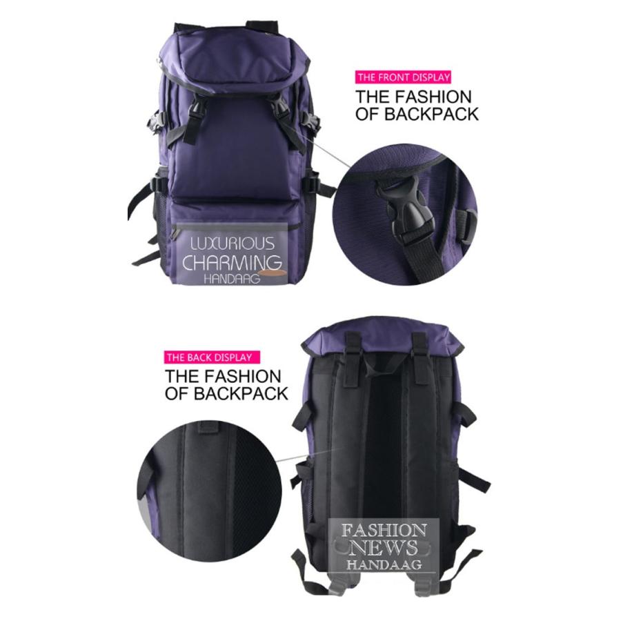 リュックサック メンズ 軽量 リュック 登山 レディース アウトドア 大容量 バックパック 40L 50L 大型 撥水 ナイロン 通学 通勤 男女兼用 : EC SHOP RON - 通販 ...