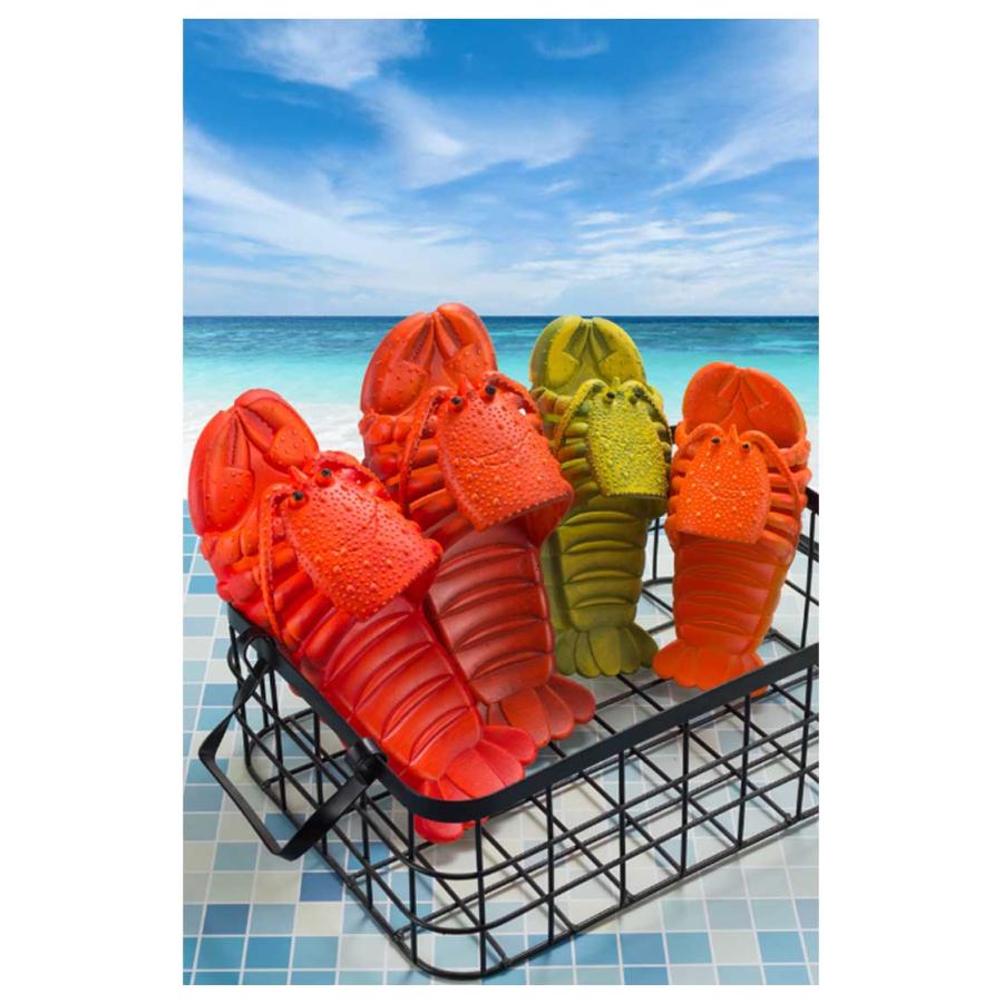 サンダル おもしろデザイン 親子お揃い エビ柄 スリッパ ロブスター エビ ザリガニ 伊勢海老 海老 蝦 えび メンズ レディース キッズ 男女兼用 :infit320700:EC SHOP ...