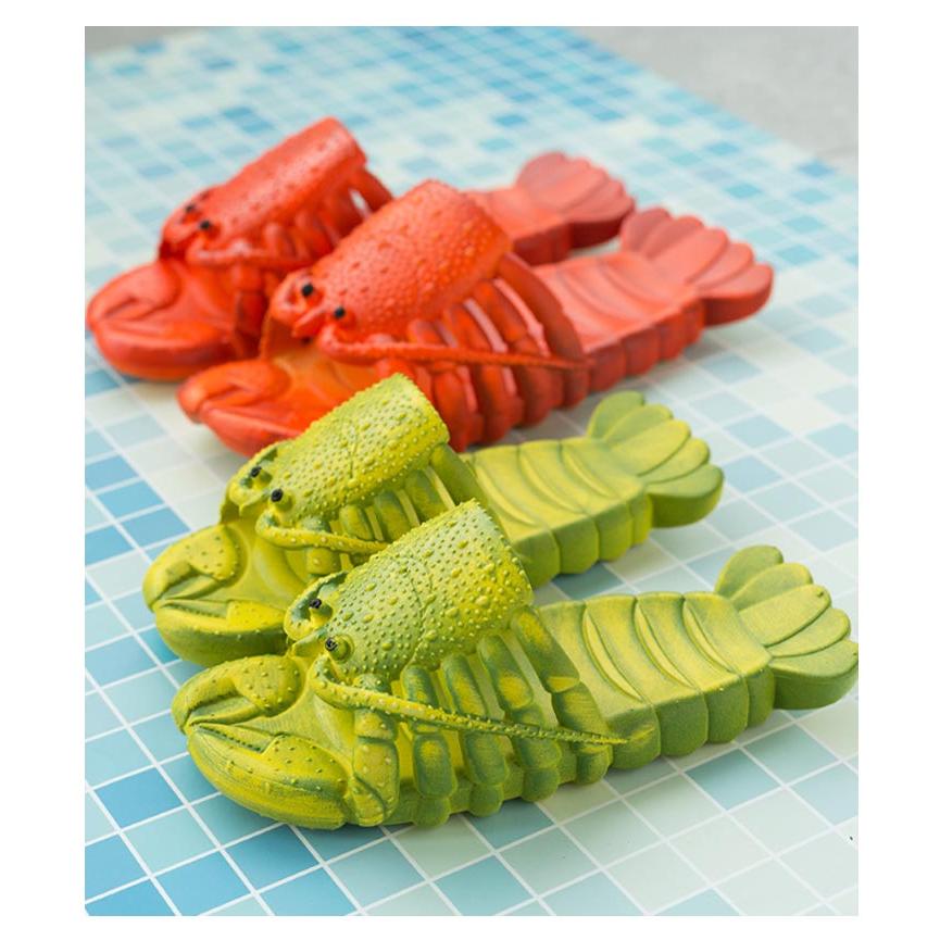 サンダル おもしろデザイン 親子お揃い エビ柄 スリッパ ロブスター エビ ザリガニ 伊勢海老 海老 蝦 えび メンズ レディース キッズ 男女兼用 :infit320700:EC SHOP ...