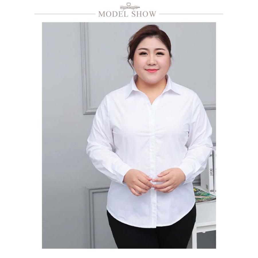 半袖シャツ 白シャツ ワイシャツ大きいサイズ 黒 長袖 ブラウス S-8XL 美しく着れる スーツ 半袖 インナー 白 ボタン ビジネス 事務 : EC SHOP RON - 通販 ...