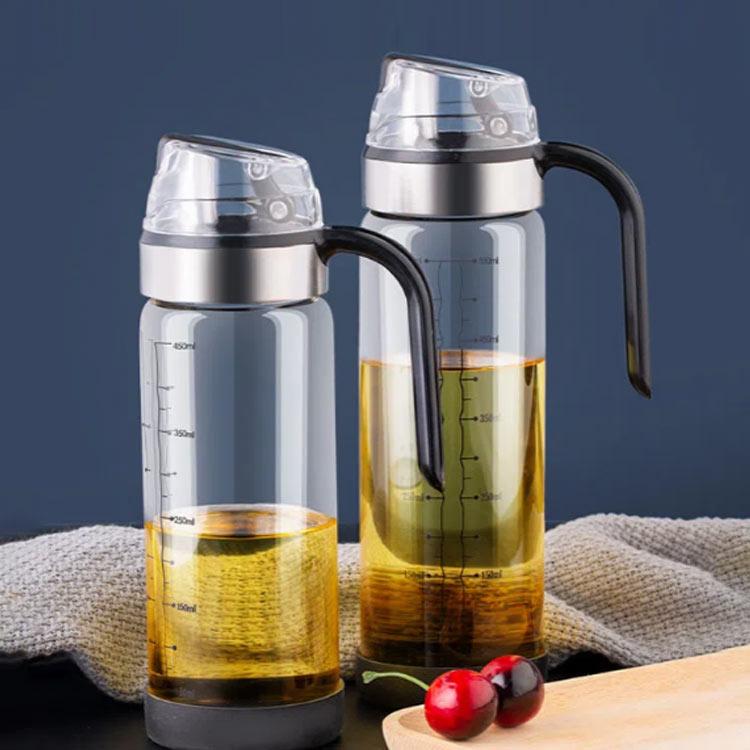 2個セット オイルボトル 550ml 650ml 調味料入れ 醤油ボトル 酢ボトル 油さし 調味料ボトル 耐熱ガラスオイラー 容器 保存 おしゃれ 保 : EC SHOP RON - 通販 ...