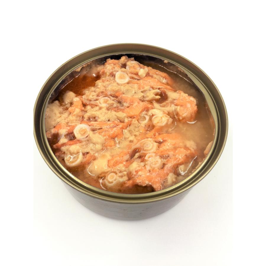 カナダ産 鮭の中骨水煮缶 紅鮭の骨缶(身＆骨) CHEENA 180g×3缶セット Canadian Wild Bone-in Sockeye ...