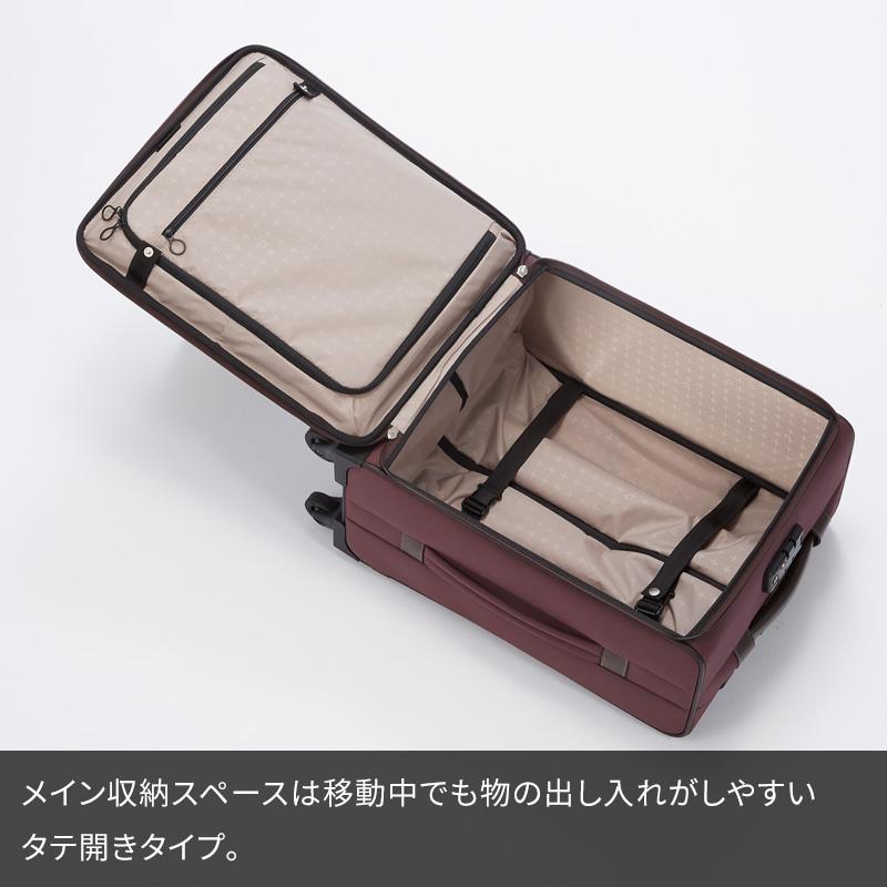 ProtecA エース Proteca プロテカ スーツケース ソリエ3 31L 12872 1~2泊 ファスナー 機内持ち込み キャスターストッパー付き 4輪 TSAロック 旅行 ace ...