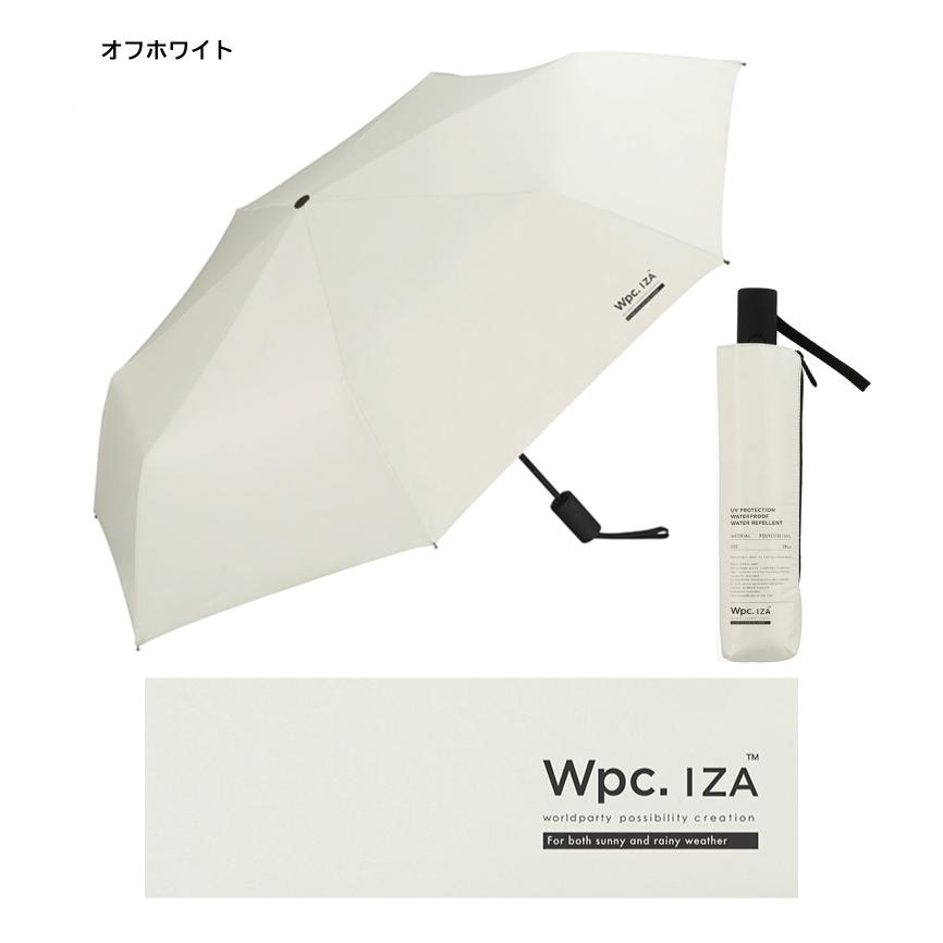Wpc. IZA UVカット100% 自動開閉折りたたみ傘 Wpc.IZA ダブリュピーシー イーザ ZA001 58cm 晴雨兼用 メンズ アンブレラ 日傘 雨傘 撥水 おしゃれ 携帯 7本 ...