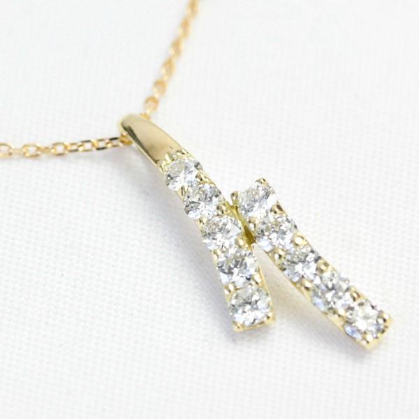 ネックレス レディース ダイヤモンド 18金 18k K18 H＆C 0.3ct カラット 第三者機関鑑別カード付 : ジュエリーエクセレンテ - 通販 - Yahoo!ショッピング