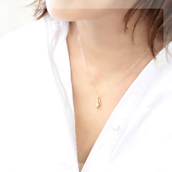 ネックレス レデイース ダイヤモンド ダイヤ 18金 18k K18 ハイヒール ヒール パンプス 0.05ct カラット : ジュエリーエクセレンテ - 通販 - Yahoo!ショッピング