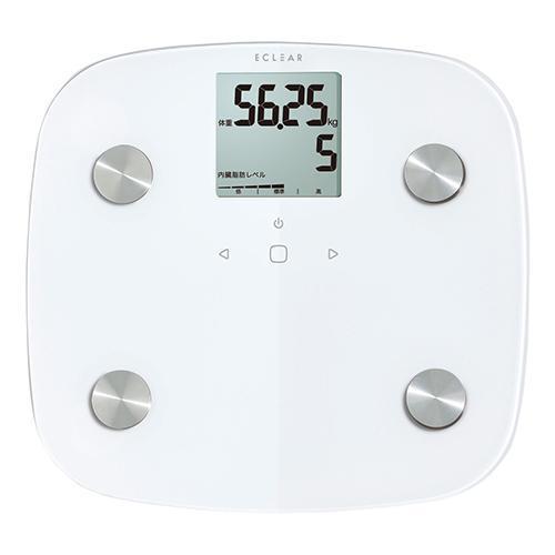 ELECOM エレコム(ELECOM) HCS-FS01WH(ホワイト) ECLEAR(エクリア) 体組成計 HCS-FS01シリーズ : ECカレント - 通販 - Yahoo!ショッピング
