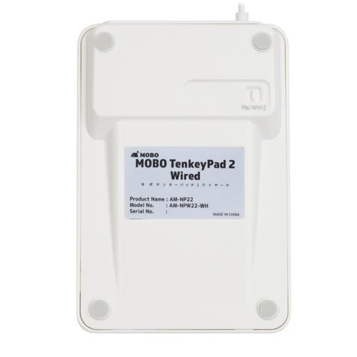アーキサイト AM-NPW22-WH(ホワイト) MOBO TenkeyPad 2 Wired 有線 : ECカレント - 通販 - Yahoo!ショッピング