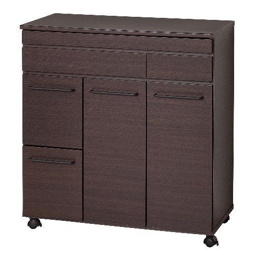 クロシオ 【一部組立】23735 スライド棚付きダストボックス4D ブラウン : ECカレント - 通販 - Yahoo!ショッピング