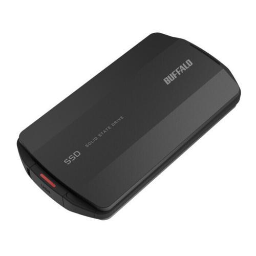 バッファロー(BUFFALO) SSD-PHP4.0U3-BA USB 3.2(Gen2) 対応 外付けSSD 4TB ...