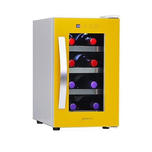 【設置＋リサイクル＋長期保証】デバイスタイル(deviceSTYLE) CE-8W-Y(イエロー) 8本用ワインセラー ペルチェ式 : eset000061954 : ECカレント - 通販 ...