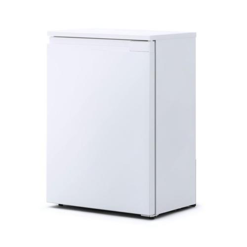 【設置＋リサイクル＋長期保証】アイリスオーヤマ(Iris Ohyama) IRSN-7A-W(ホワイト) 1ドア奥行スリム冷蔵庫 66L 右開き 幅552mm : ECカレント - 通販 ...