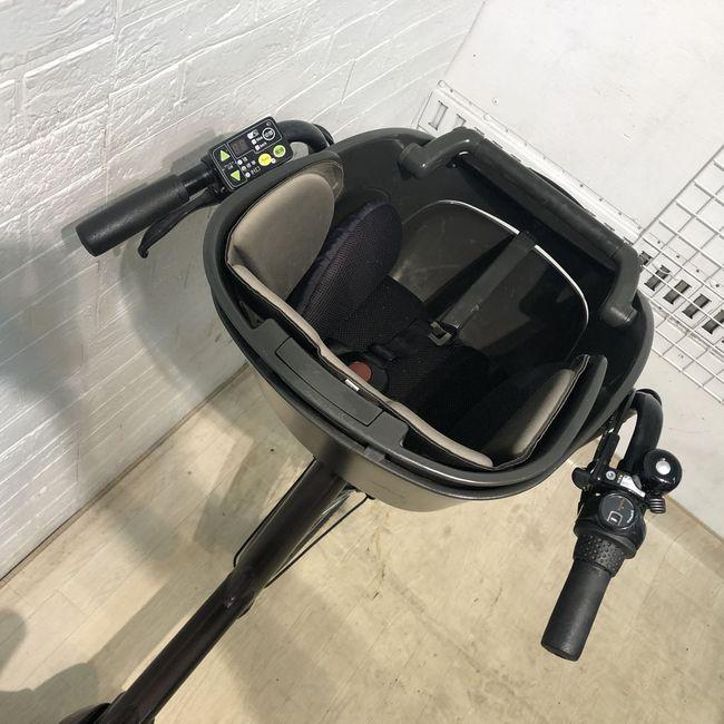 BRIDGESTONE 電動アシスト自転車 中古 【東京・神奈川・埼玉・千葉限定】 子供乗せ ブリヂストン bikke POLAR e ビッケ ポーラー イー ブラウン 20インチ YX100 ...
