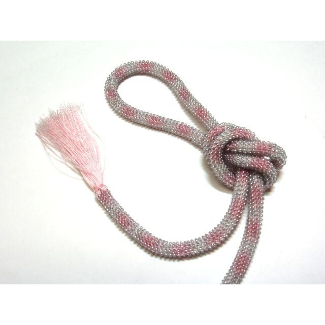 [AA998]ビーズ編みの帯締め（グラデーション） 全87色[RPT] : ビーズパーツ・雑貨 アウラ - 通販 - Yahoo!ショッピング