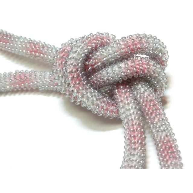 [AA998]ビーズ編みの帯締め（グラデーション） 全87色[RPT] : ビーズパーツ・雑貨 アウラ - 通販 - Yahoo!ショッピング
