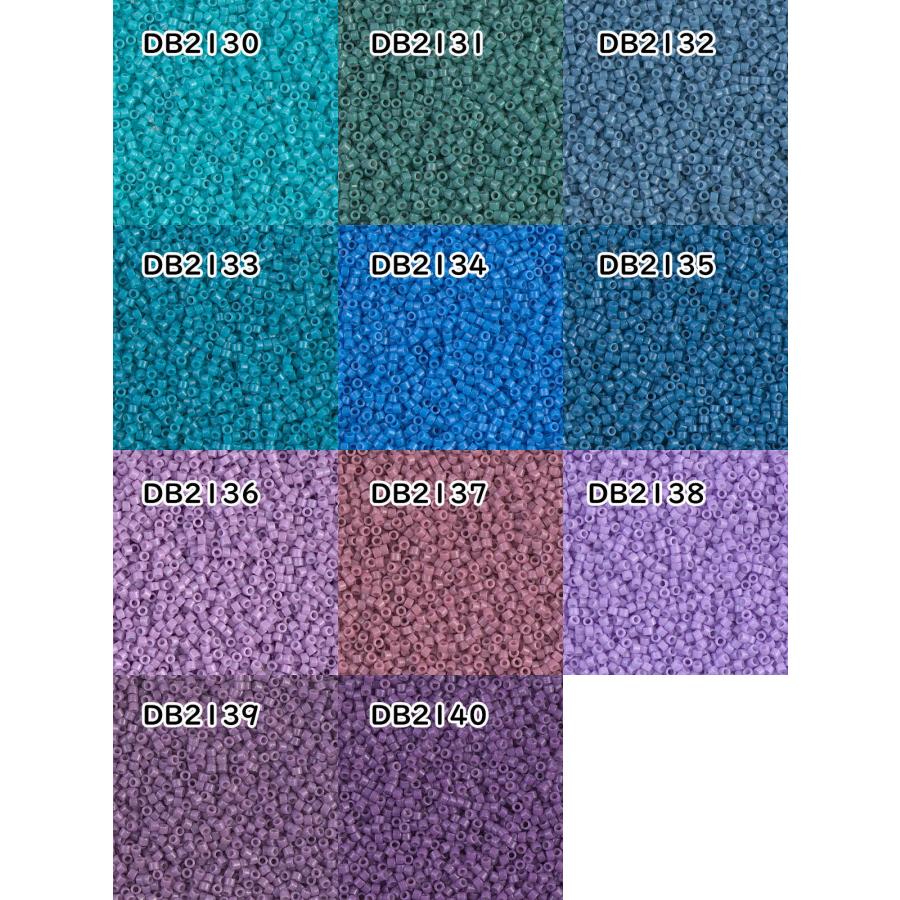 [BA003]MIYUKI デリカビーズ 3g 丸 DB2130,2131,2132,2133,2134,2135,2136,2137,2138,2139,2140【ミユキ MIYUKI ...