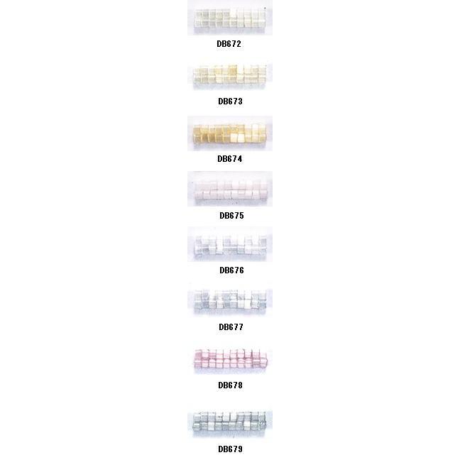 [BA003]MIYUKI デリカビーズ 3g 丸 DB672〜679[RPT] : ビーズパーツ・雑貨 アウラ - 通販 - Yahoo!ショッピング