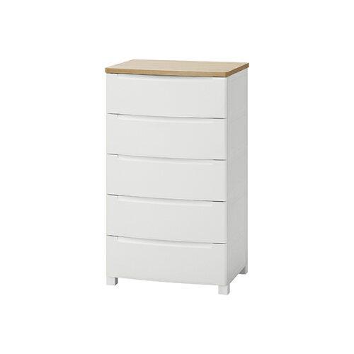 IRISOHYAMA アイリスオーヤマ ウッドトップノックダウンチェスト KDMG-565WT : ECJOY! - 通販 - Yahoo!ショッピング