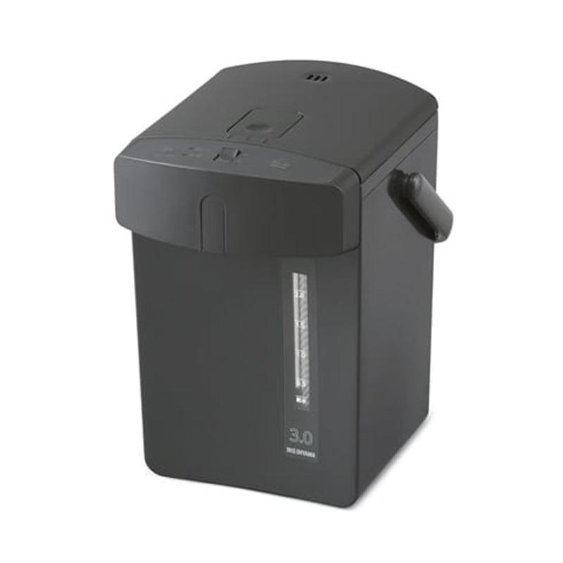 IRISOHYAMA アイリスオーヤマ ジャーポット 3.0L メカ式 ブラック : ECJOY! - 通販 - Yahoo!ショッピング