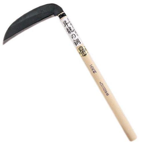 カネコ総業 昇龍の鋼久留里型草刈鎌195mm 450mm柄 #140822 : HJN ヤフー店 - 通販 - Yahoo!ショッピング