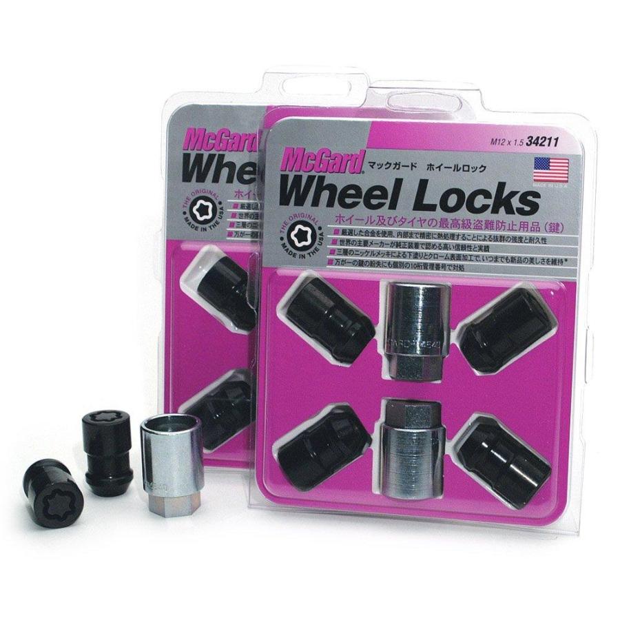 マックガード(Mcgard) McGard マックガード MCG-34211 ロックナット M12X1.5 21H (ブラック) : HJN ヤフー店 - 通販 - Yahoo!ショッピング