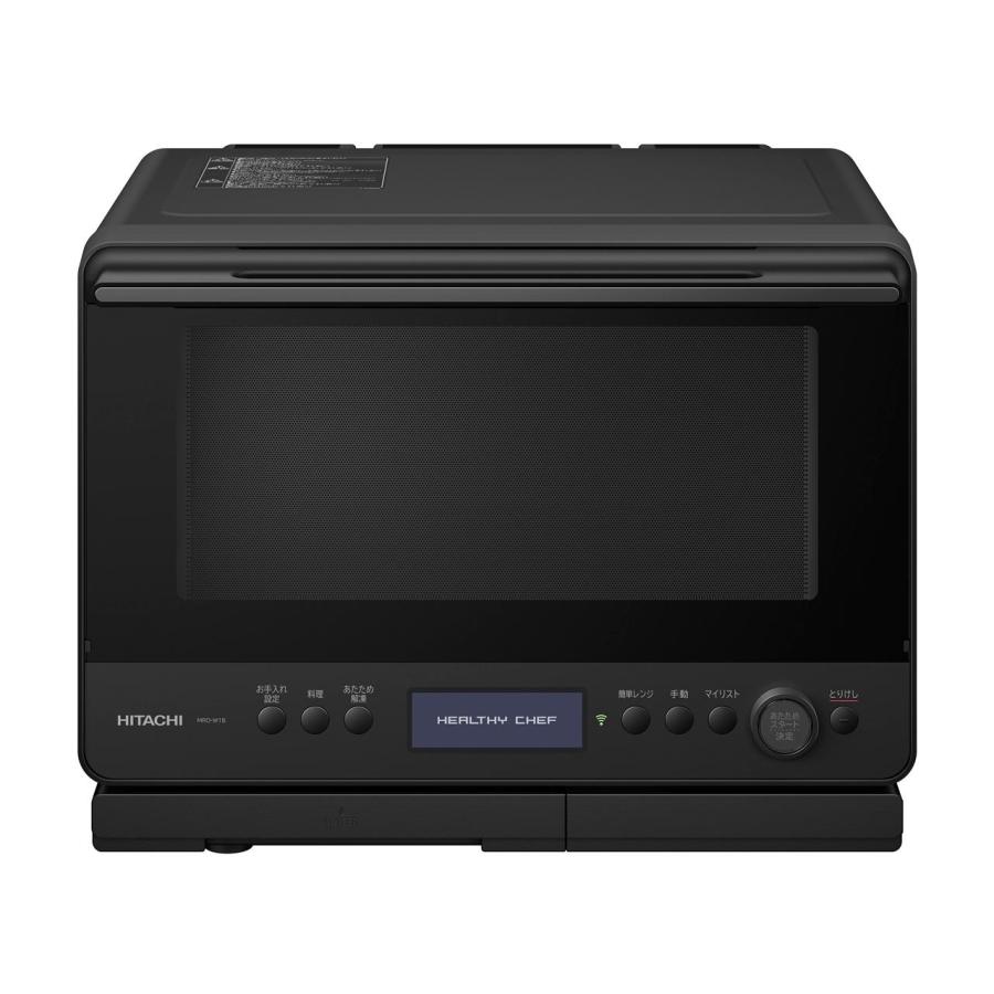 HITACHI 日立 HITACHI / 日立 ヘルシーシェフ MRO-W1B(K) フロストブラック : 20273841 : エクセレントショップ - 通販 - Yahoo!ショッピング