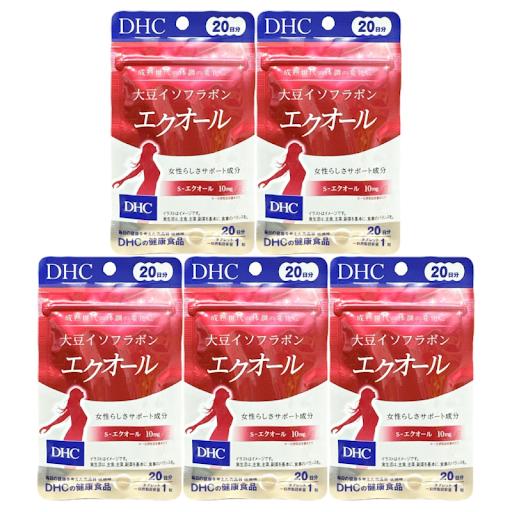 DHC 大豆イソフラボンエクオール 20日分 5個セット エクオールサプリメント : 4511413406137-5 : ECkawaストア - 通販 - Yahoo!ショッピング