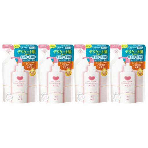 カウブランド 無添加メイク落としミルク つめかえ用 130ml 4個セット : ECkawaストア - 通販 - Yahoo!ショッピング