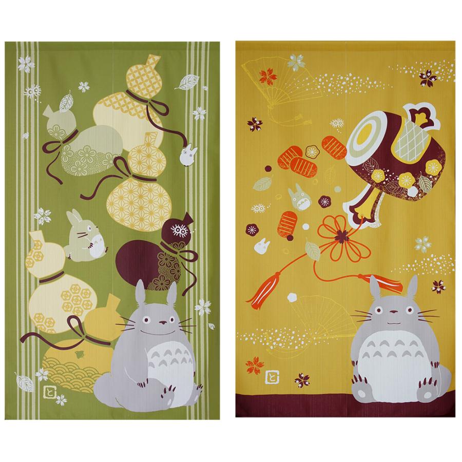 スタジオジブリ 『まとめ買い 10枚セット』スタジオジブリ ふくまねきトトロのれん（つるかめ）かわいいトトロ 玄関やお部屋 タペストリー : Eclea あなたの暮らしを幸せにする雑貨のお店 ...