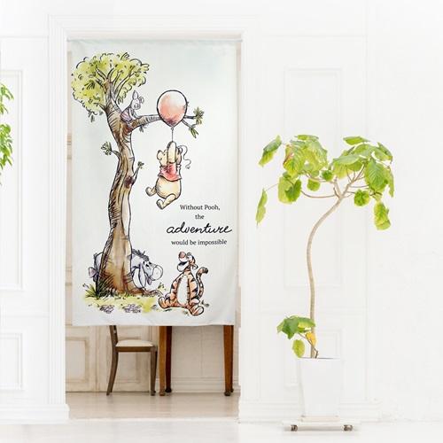 Disney くまのプーさん 冒険のれん インテリア お部屋 間仕切り かわいい デザイン Eclea : Eclea あなたの暮らしを幸せにする雑貨のお店 - 通販 - Yahoo!ショッピング