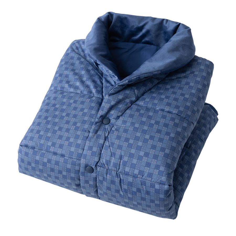 発熱 保温 首元 手首 あったか設計 手首 隙間 お尻 テイジン 速暖半纏すぐぽか（ゴシックネイビー）S−M : Eclea あなたの暮らしを幸せにする雑貨のお店 - 通販 - Yahoo ...