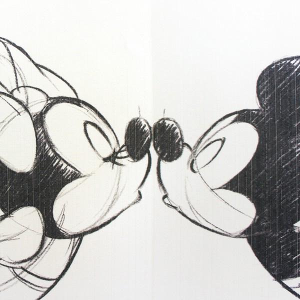 Disney ミッキーのれん（ミッキー＆ミニー） : Eclea あなたの暮らしを幸せにする雑貨のお店 - 通販 - Yahoo!ショッピング