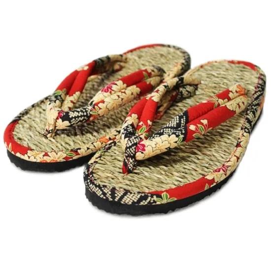 国産い草草履 花筵（かえん） M : Eclea あなたの暮らしを幸せにする雑貨のお店 - 通販 - Yahoo!ショッピング