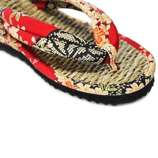 国産い草草履 花筵（かえん） M : Eclea あなたの暮らしを幸せにする雑貨のお店 - 通販 - Yahoo!ショッピング