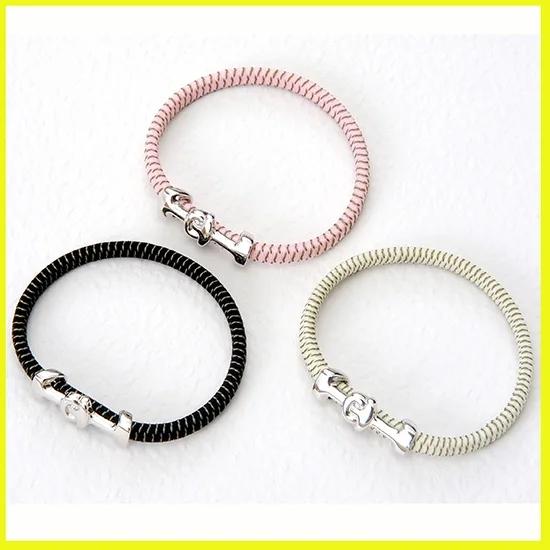 静電気除電 おしゃれなプレート付ブレスレット（0693）ピンクL : 007-3154 : Eclea あなたの暮らしを幸せにする雑貨のお店 - 通販 - Yahoo!ショッピング