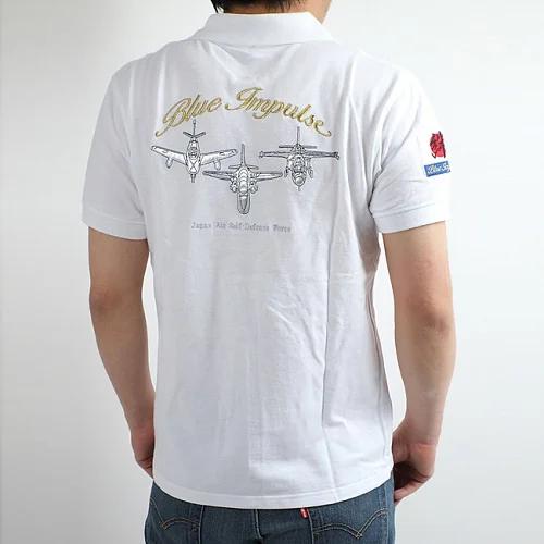 正式エンブレム ブルーインパルス 歴代三機 ブルーインパルス 刺繍入りポロシャツ（ネイビー L） : Eclea あなたの暮らしを幸せにする雑貨のお店 - 通販 - Yahoo!ショッピング