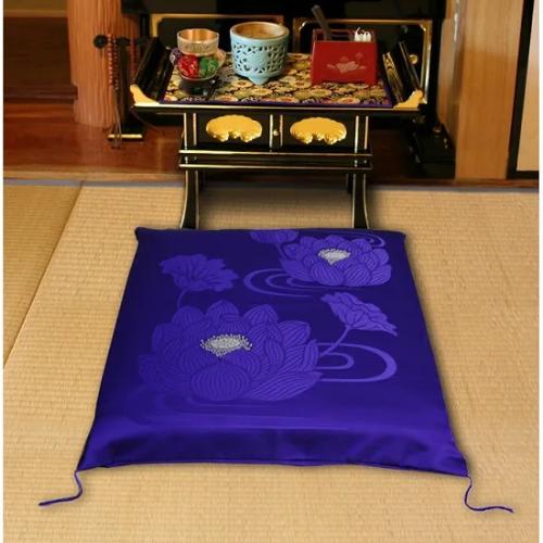 仏前座布団カバー ハス紫 2個セット : Eclea あなたの暮らしを幸せにする雑貨のお店 - 通販 - Yahoo!ショッピング