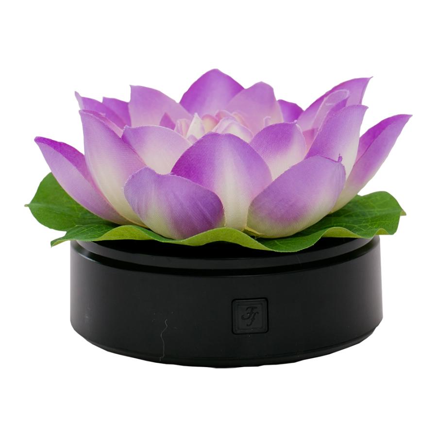 『まとめ買い 5個セット』ほんのり虹色 灯る 彩り美しい 蓮の花 ロータス〜蓮花 はすはな〜（紫） : Eclea あなたの暮らしを幸せにする雑貨のお店 - 通販 - Yahoo!ショッピング