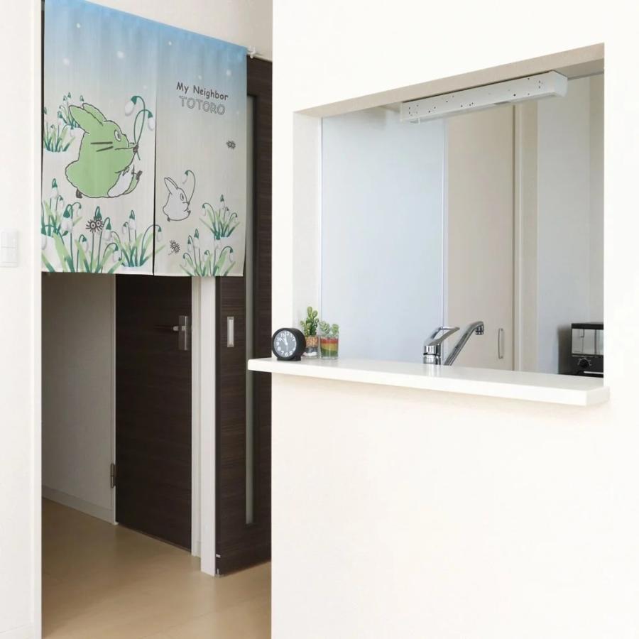 スタジオジブリ スタジオジブリ（となりのトトロ四季）のれん（チューリップとトトロ） 2枚セット : Eclea あなたの暮らしを幸せにする雑貨のお店 - 通販 - Yahoo!ショッピング