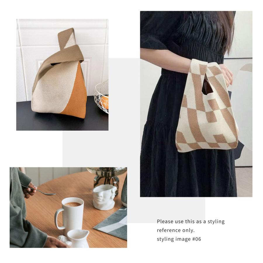 ニットバッグ レディース トートバッグ ハンドバッグ ミニ 毛糸 : INNEUTRAL - 通販 - Yahoo!ショッピング