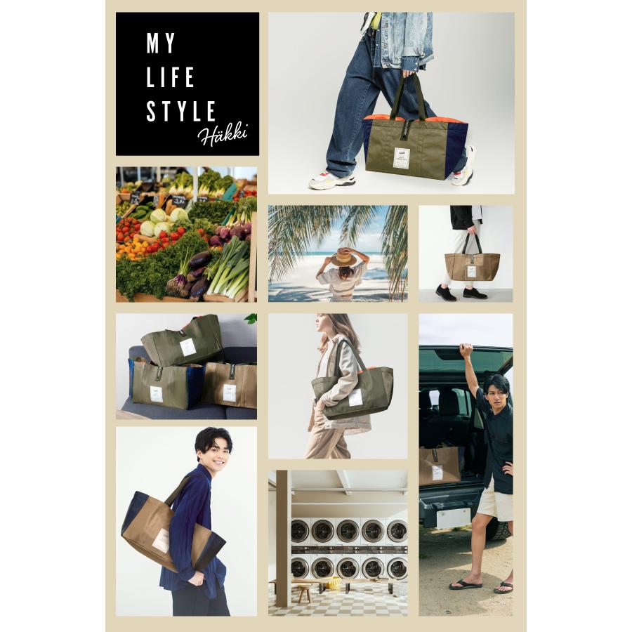 新商品 HAKKI エコバッグ Mサイズ 保冷 大容量 折り畳み おしゃれ レジカゴ ナイロン 巾着付き マチ付き 買い物バッグ 丈夫 ショッピングバッグ サブバッグ : INNEUTRAL ...