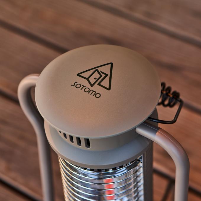 APIX SOTOMO ランタン型カーボンヒーター ACH-392GY アピックスインターナショナル :apx-ach-392gy:エクリティ - 通販 - Yahoo!ショッピング