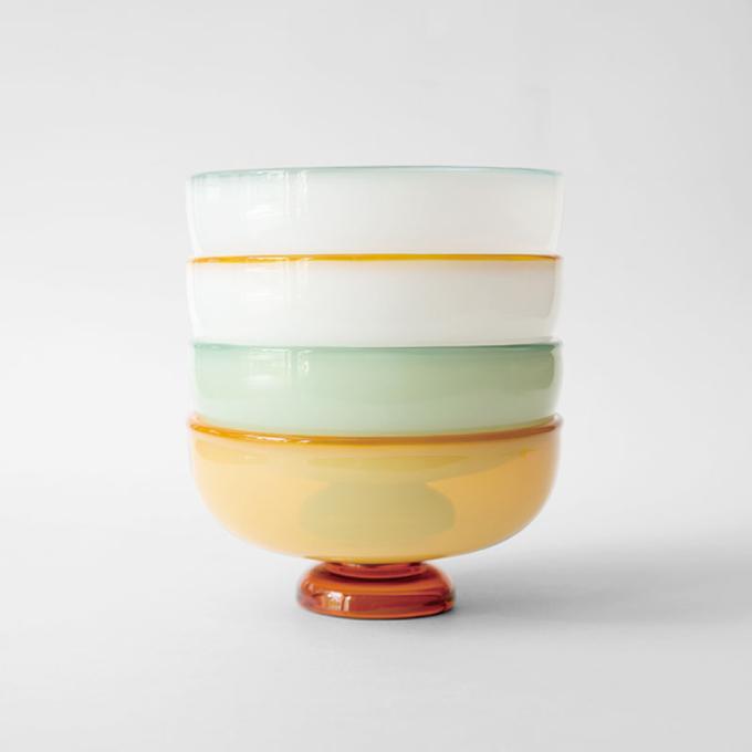 amabro（アマブロ） TWO TONE SNOW BOWL ボウル 村上美術 : エクリティ - 通販 - Yahoo!ショッピング