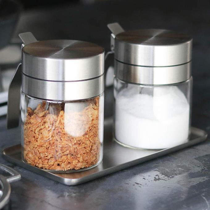 DULTON ダルトン スパイスジャーウィズスプーン R615-737 2個セット : エクリティ - 通販 - Yahoo!ショッピング