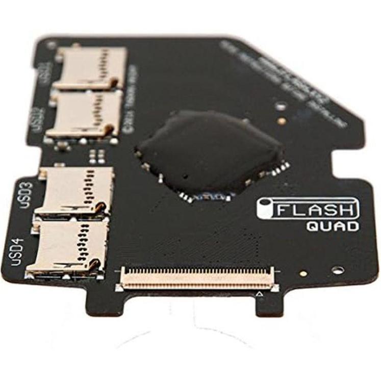 iFlash-QUAD Quad Micro SD Adapter for the iPod 変換アダプター アイフラッシュ クアッド 正規品 ...