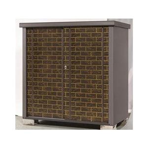 タカヤマ物置 ディープシリーズ TJS-1515HB-D 幅1550×奥行820×高さ1500mm 扉ブロック柄 ダークブラウン お客様組立 : 環境生活 Yahoo!店 - 通販 ...