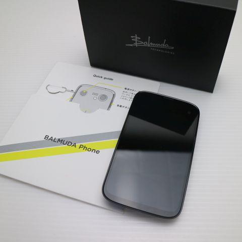 新品同様 SIMフリー BALMUDA Phone 128GB ブラック スマホ 白ロム 本体 即日発送 土日祝発送OK あすつく : エム ...