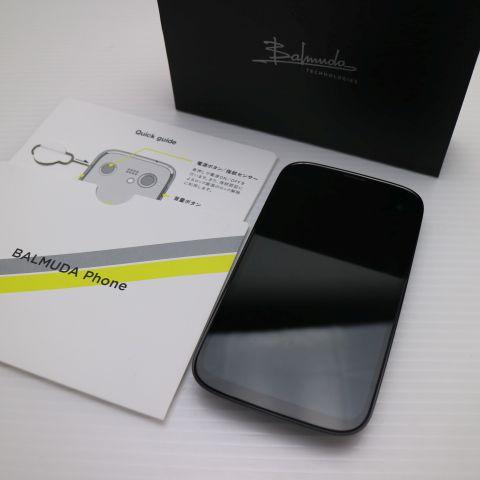 超美品 SIMフリー BALMUDA Phone 128GB ブラック 本体 即日発送 土日祝発送OK あすつく : エムティーエム - 通販 ...