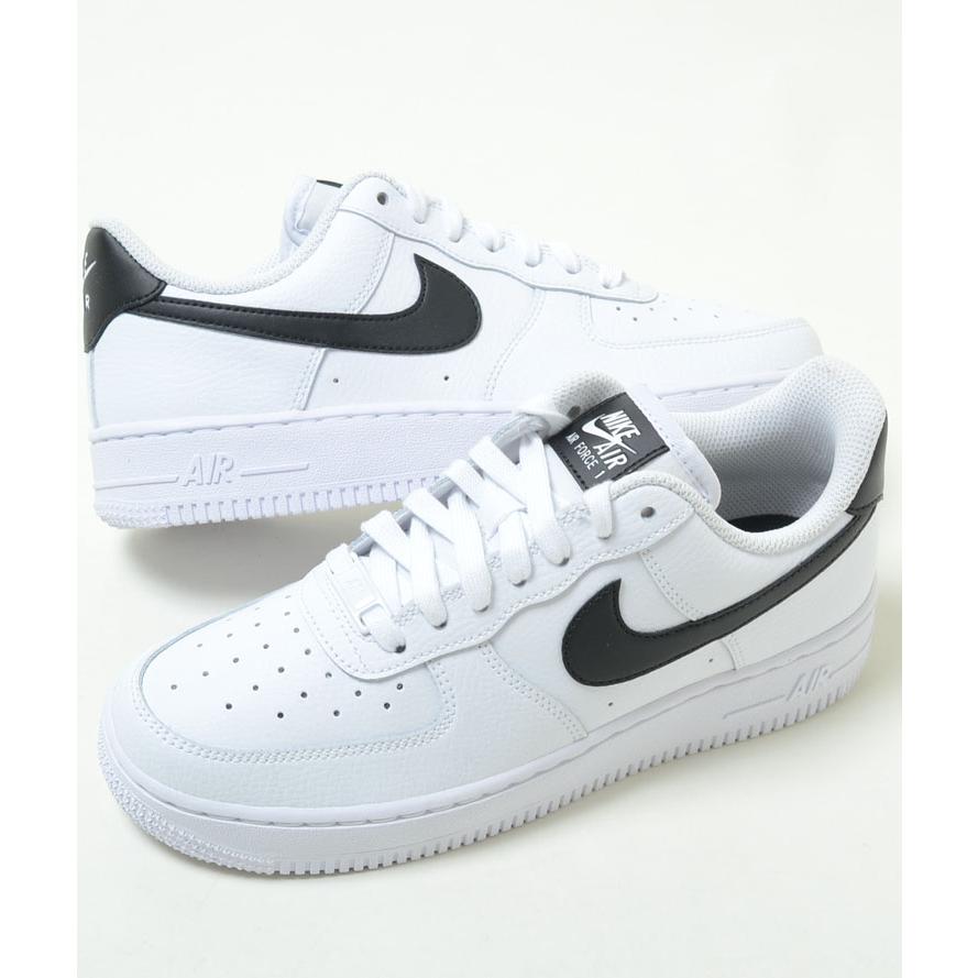 NIKE WMNS AIR FORCE 1 '07 ナイキ ウィメンズ エア フォース 07 ホワイト 白×ブラック 白×黒 メンズ ...