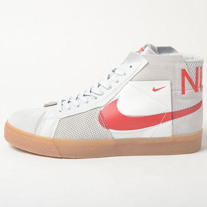 NIKE SB ZOOM BLAZER MID PRM ナイキ エスビー ズーム ブレザー ミッド プレミアム メンズ スニーカー グレー ...